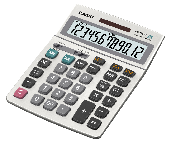 DM-1200MS | OFFICE | Calculators | CASIO
