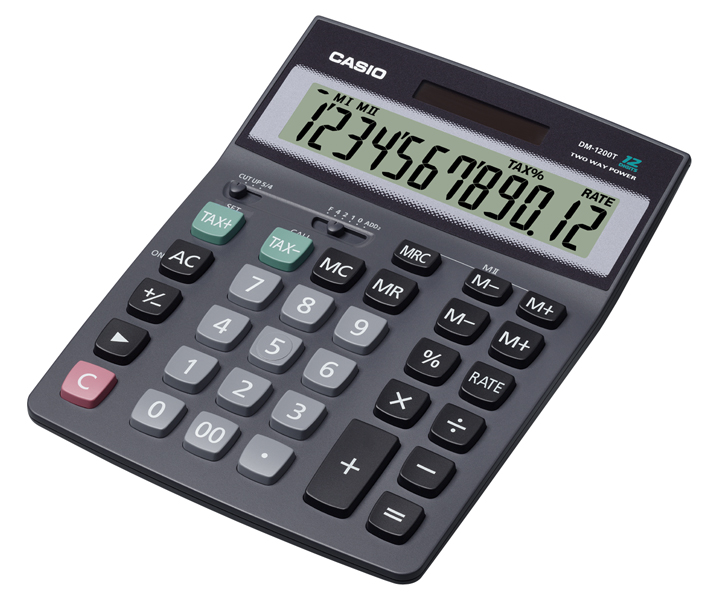 DM-1200T | OFFICE | Calculators | CASIO