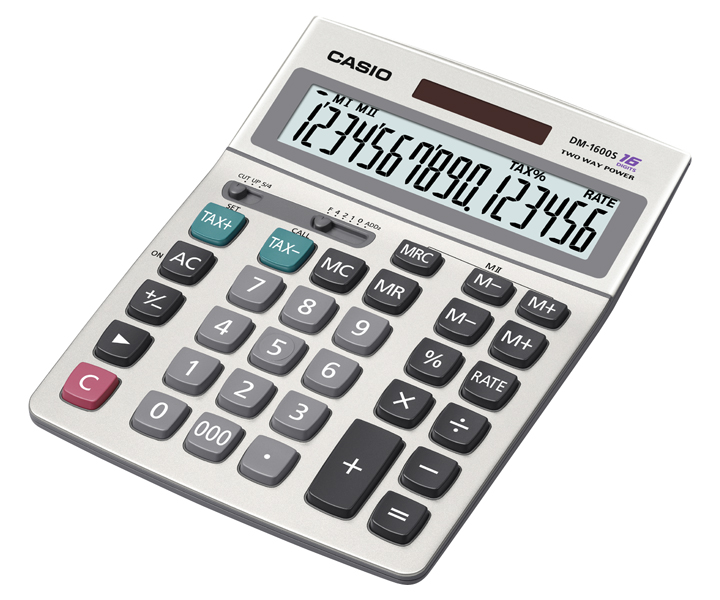 DM-1600S | OFFICE | Calculators | CASIO