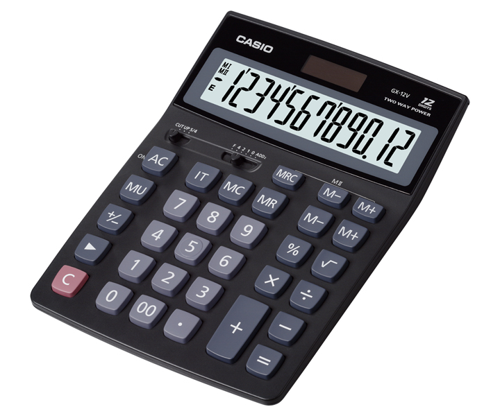 GX-12V | OFFICE | Calculators | CASIO