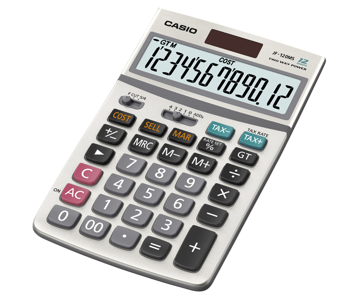 JF-120MS | OFFICE | Calculators | CASIO