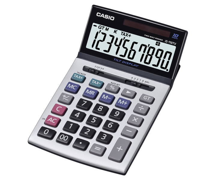 JS-110TV | OFFICE | Calculators | CASIO