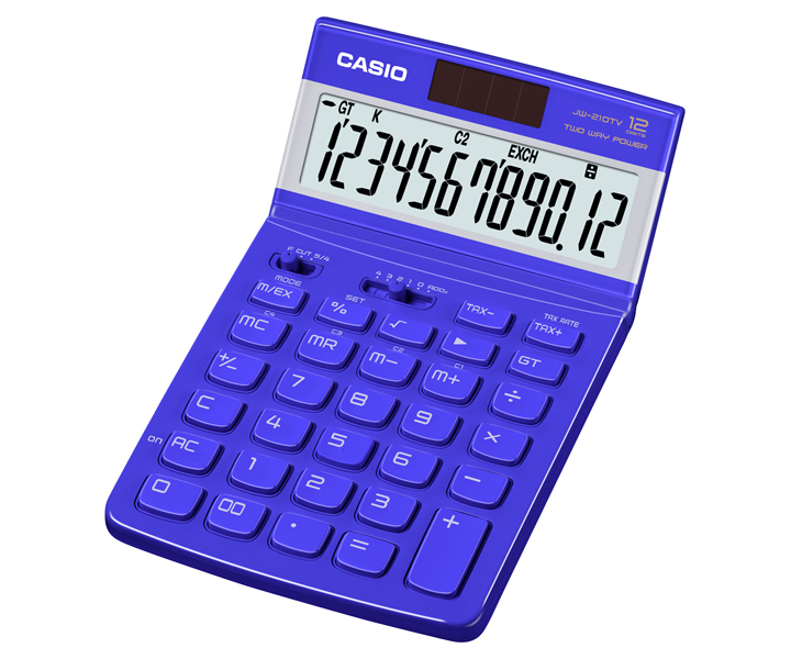 JW-210TV-BU | OFFICE | Calculators | CASIO