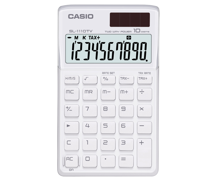 SL-1110TV-WE | TRAVEL | Calculators | CASIO